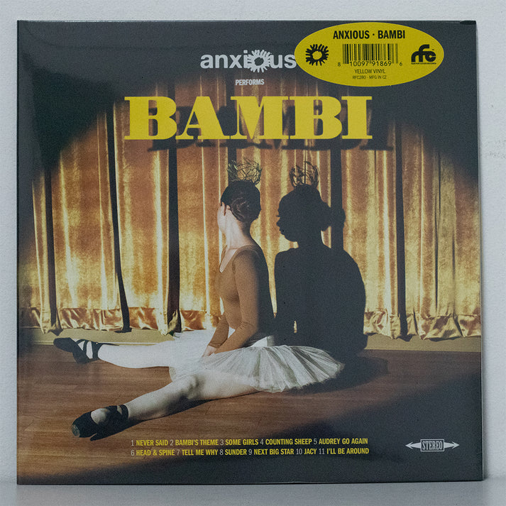 Anxious - Bambi Yellow Vinyl – Sunny Day Records